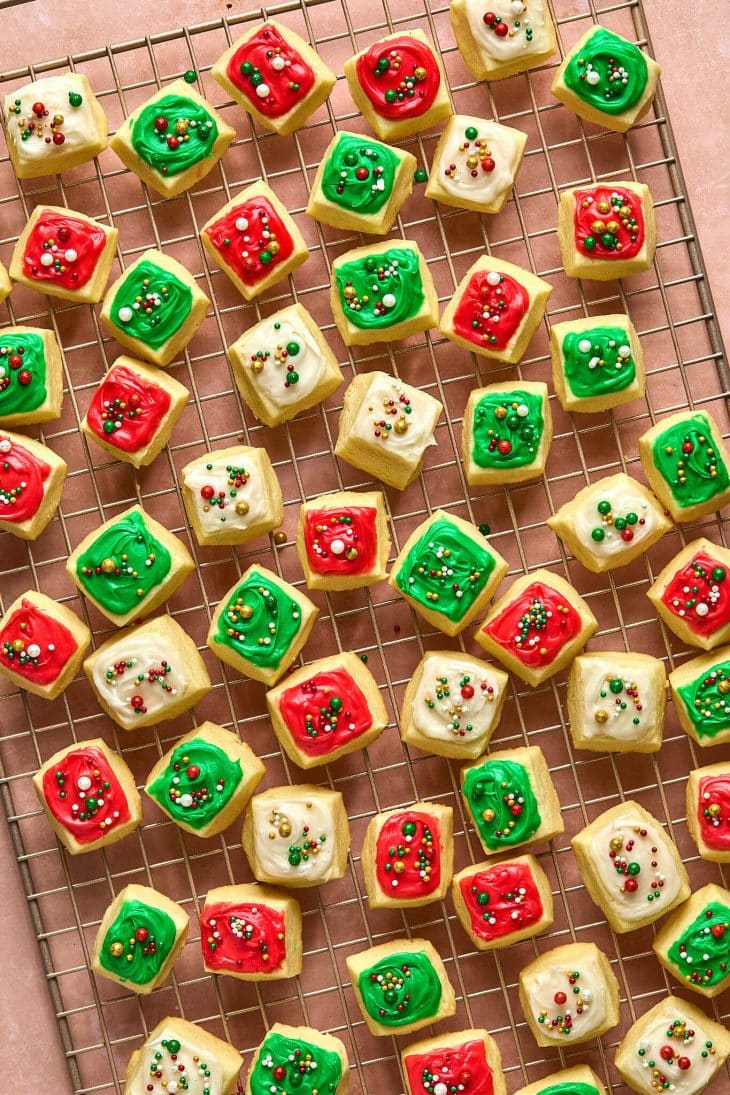 Christmas Sugar Cookie Bites • Kroll's Korner