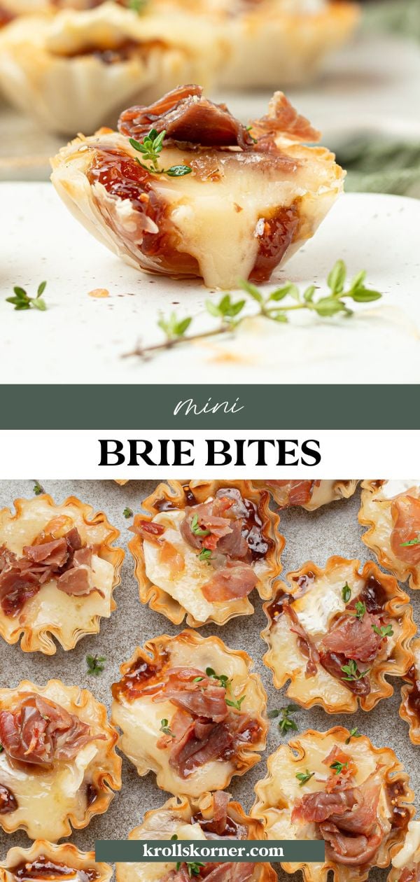 Mini Brie Bites • Kroll's Korner