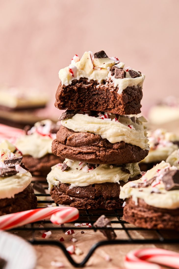 Peppermint Bark Cookies • Kroll's Korner