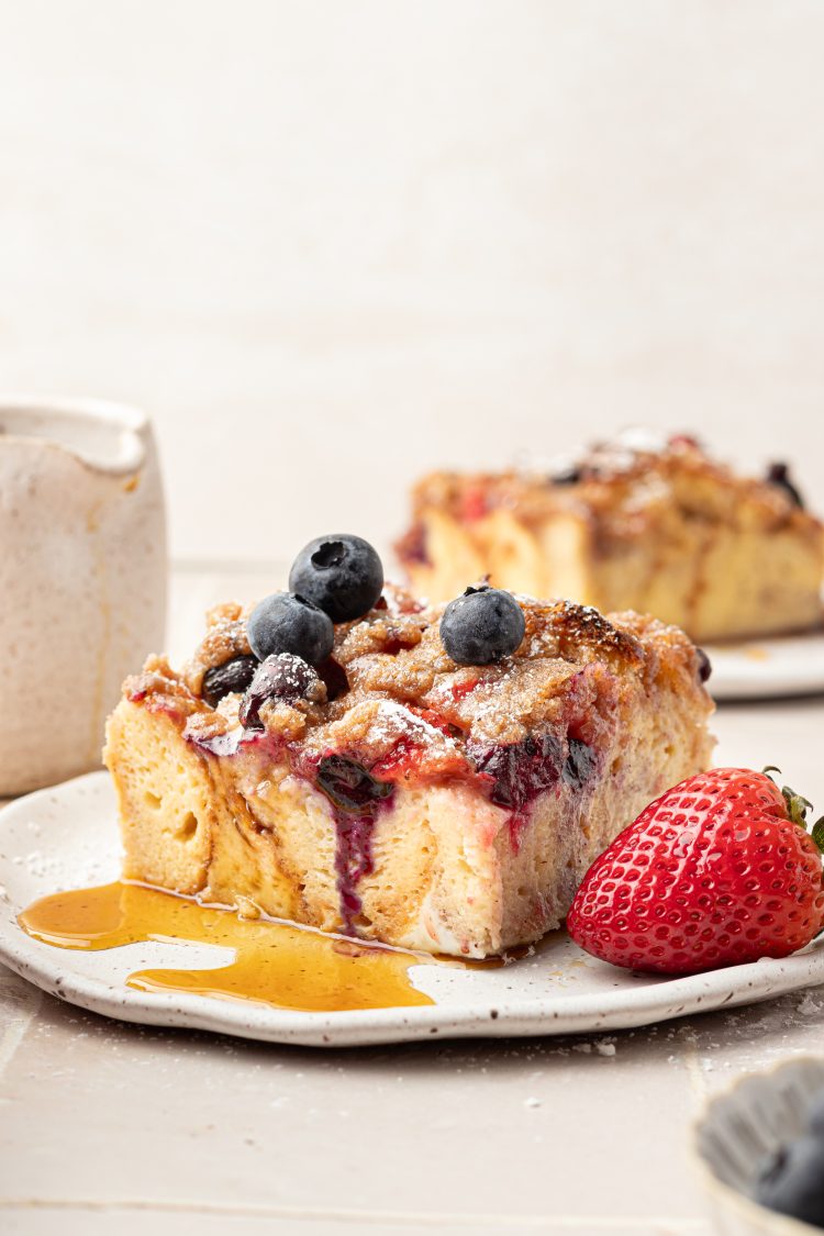 Berry French Toast Casserole • Kroll's Korner