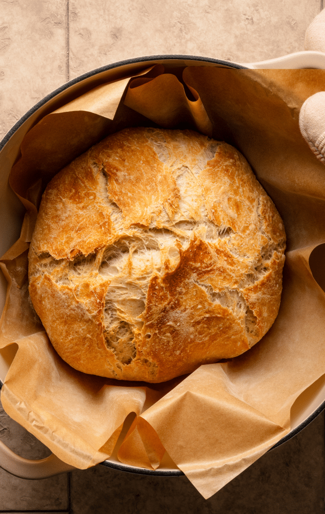 Overnight No Knead Bread