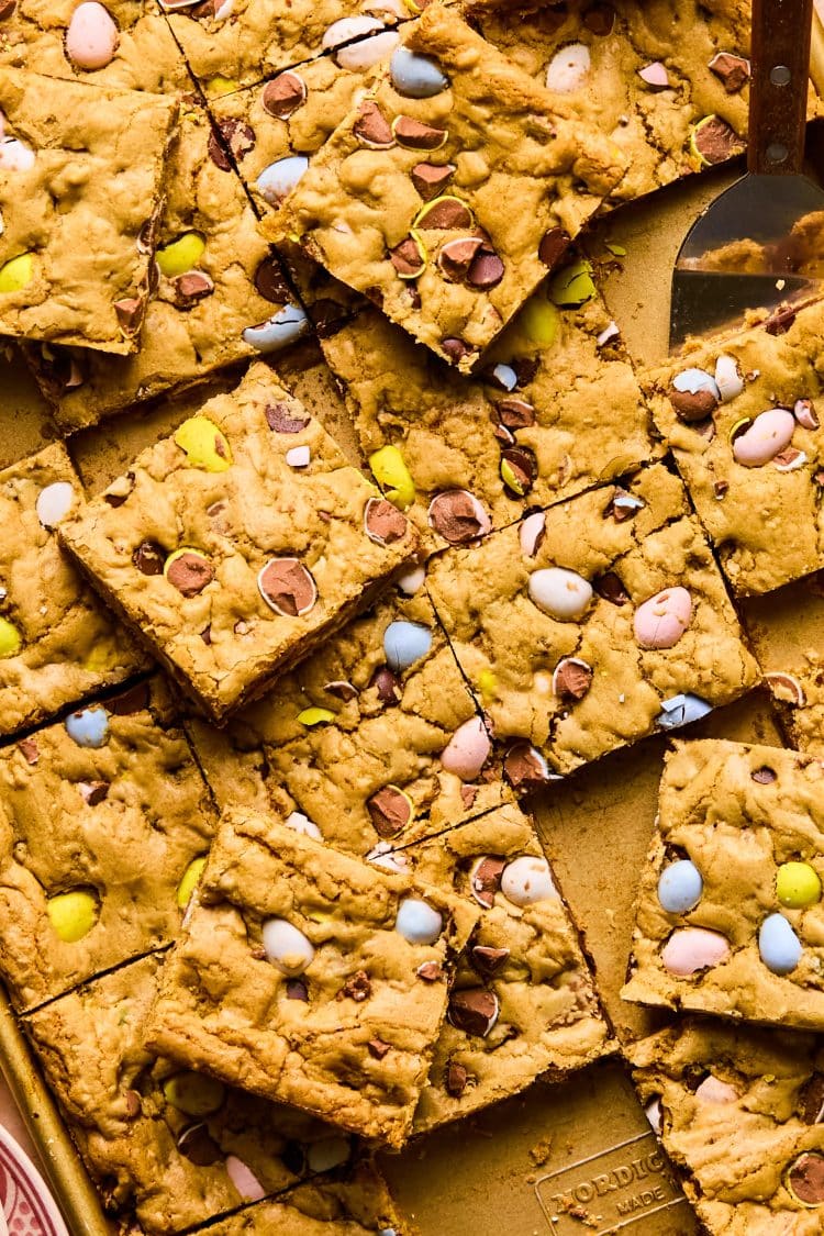 Easter Sheet Pan Cookies (One Bowl!)