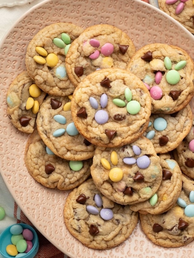 Spring M&M Cookies • Kroll's Korner