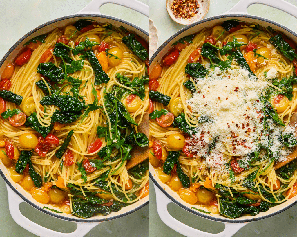 Single Skillet Spaghetti (Meghan Markle Pasta)