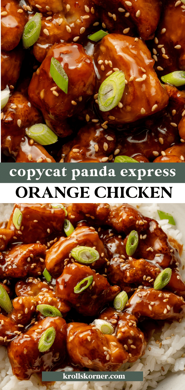 Copycat Panda Express Orange Chicken