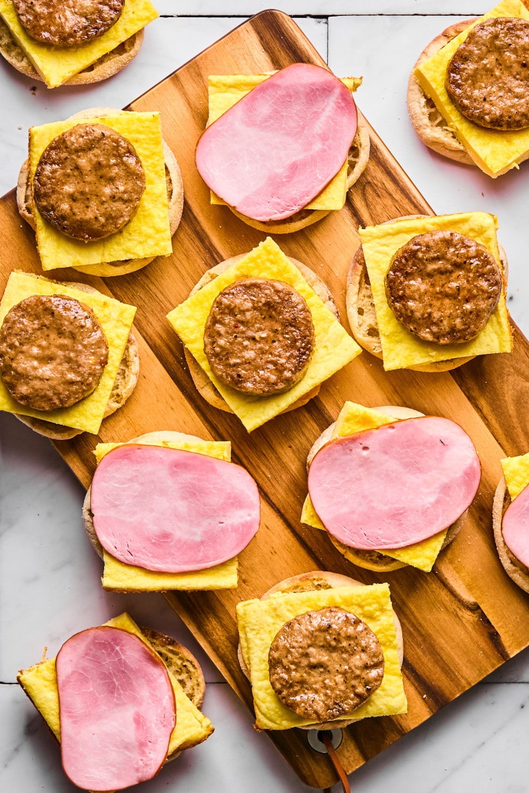 Meal Prep Breakfast Sandwiches