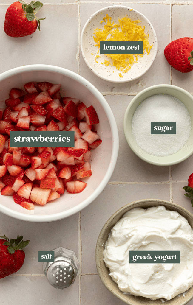Strawberry Frozen Yogurt (Ninja Creami)