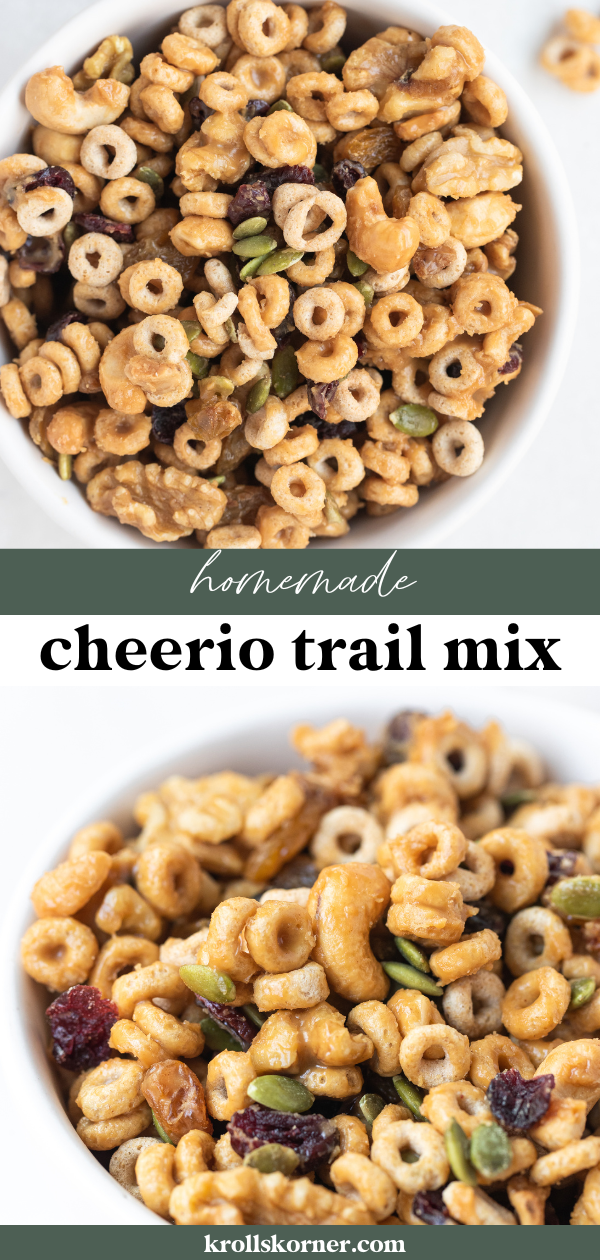 Homemade Cheerio Trail Mix • (recipe with video) Kroll's Korner