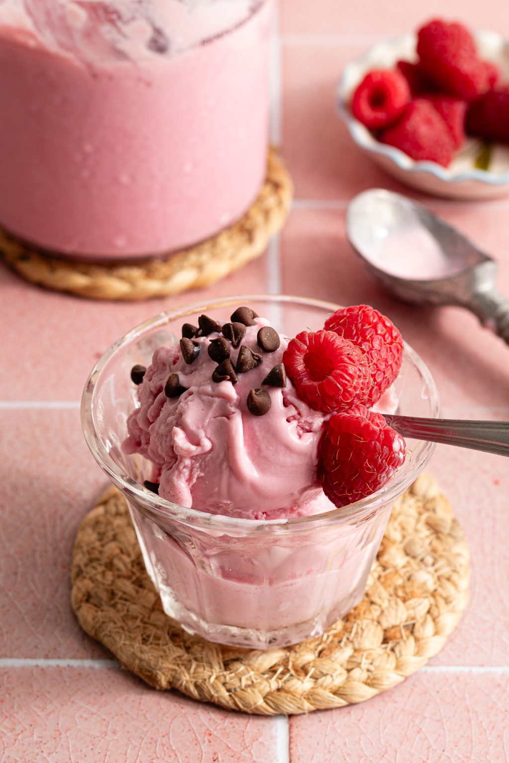 Raspberry Sherbet (Ninja Creami)