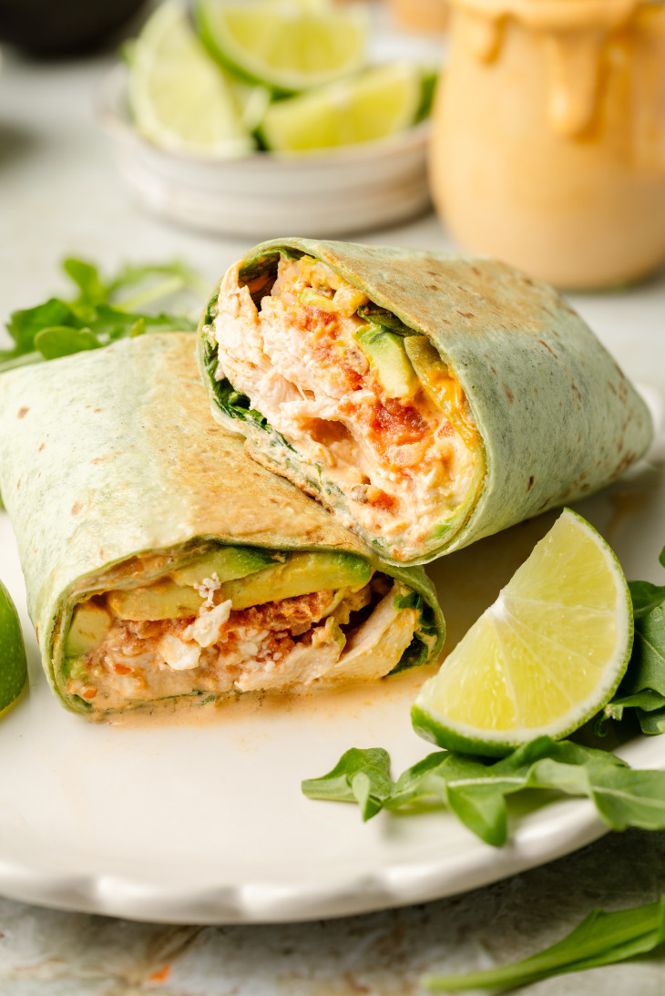 Creamy Chipotle Chicken Wrap