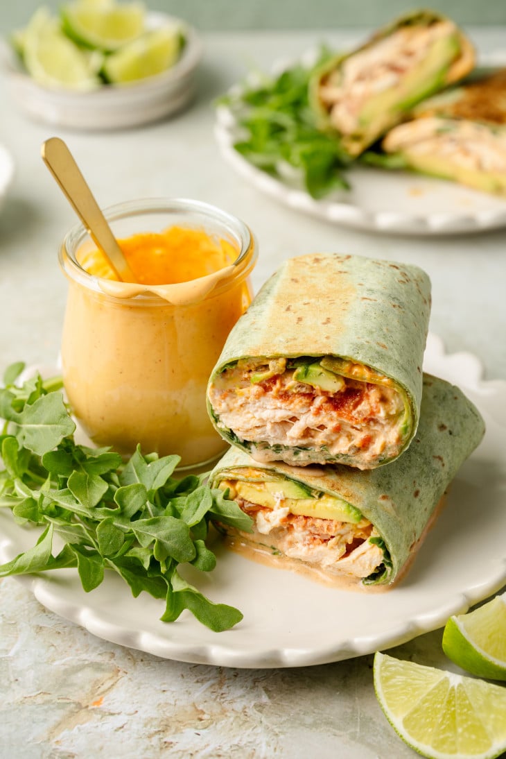 Creamy Chipotle Chicken Wrap