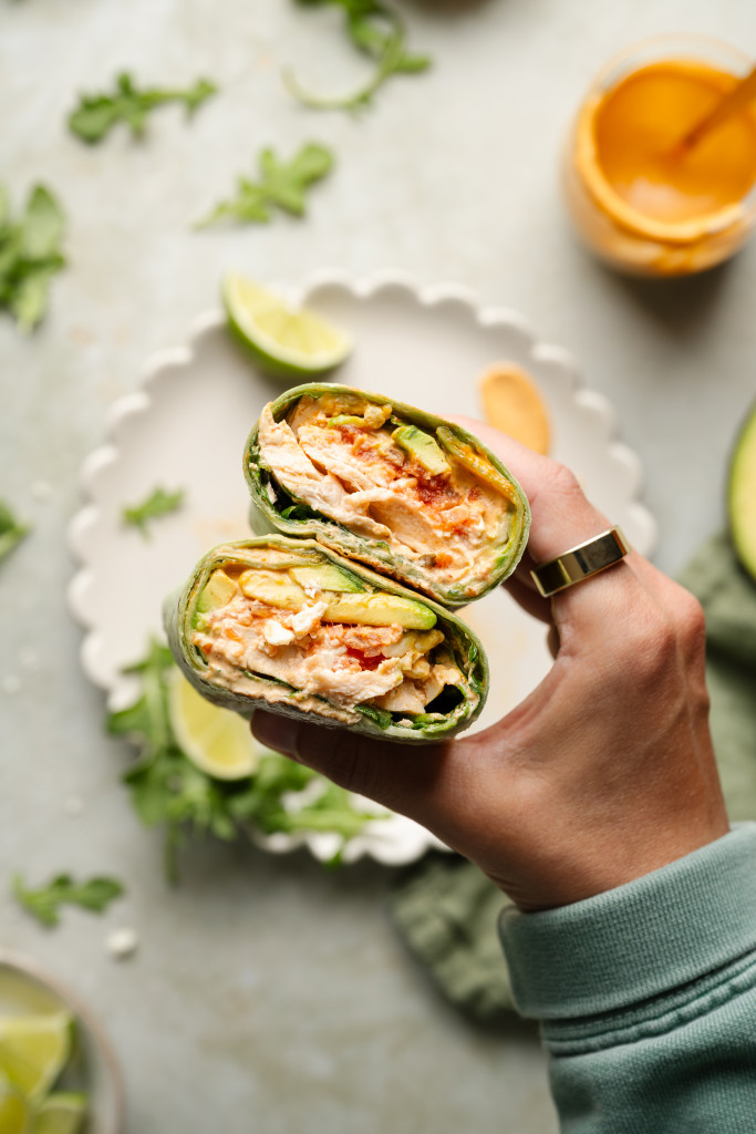 Creamy Chipotle Chicken Wrap