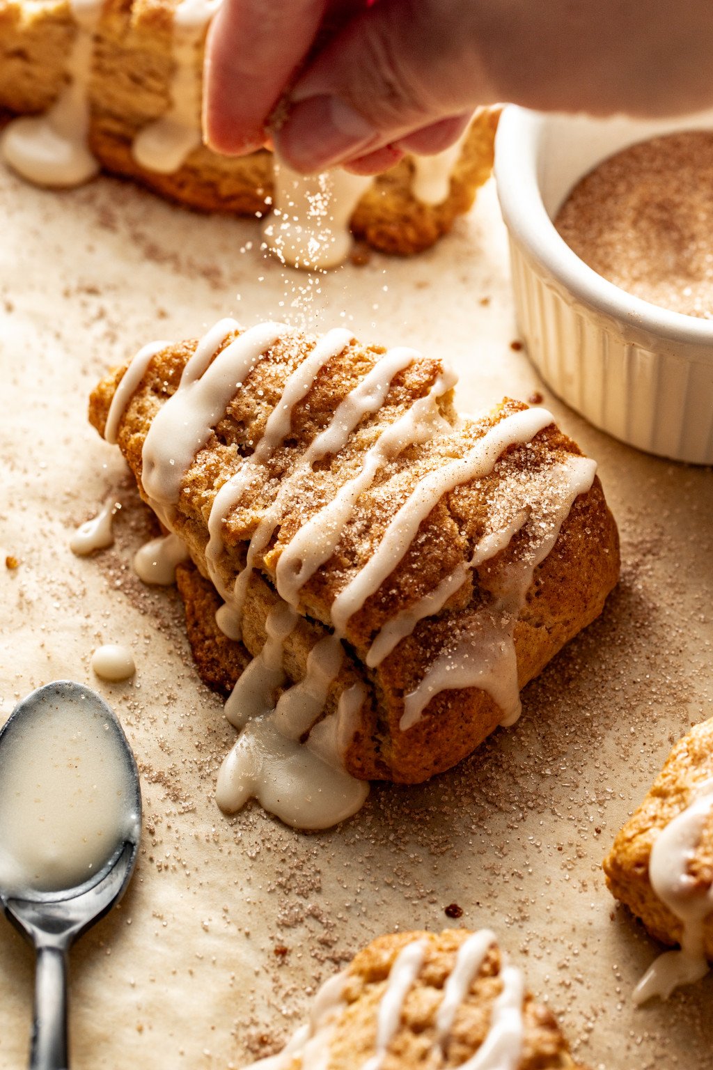 Cinnamon Sugar Scones