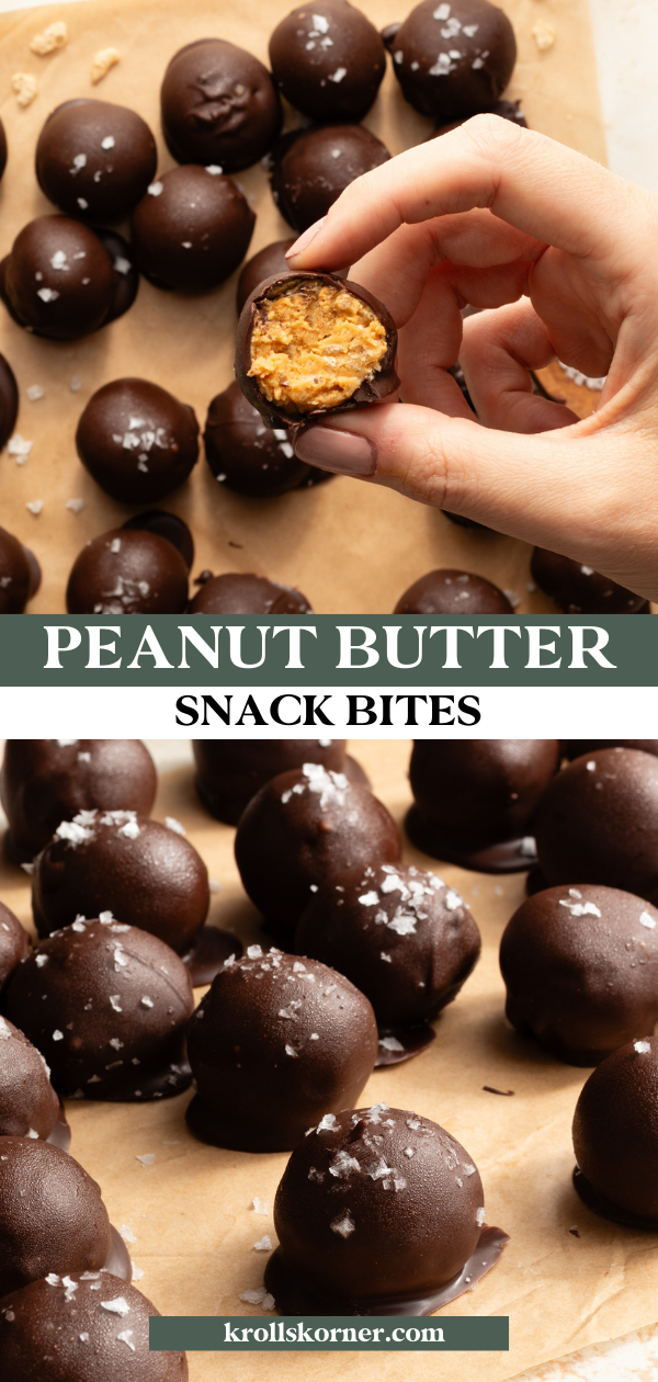 Crunchy Peanut Butter Snack Bites
