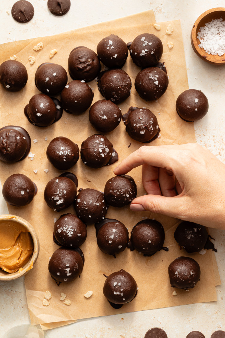 Crunchy Peanut Butter Snack Bites