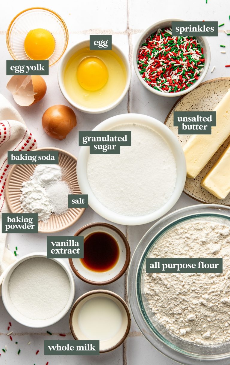 Christmas Sprinkle Sugar Cookies (Soft & Chewy!)