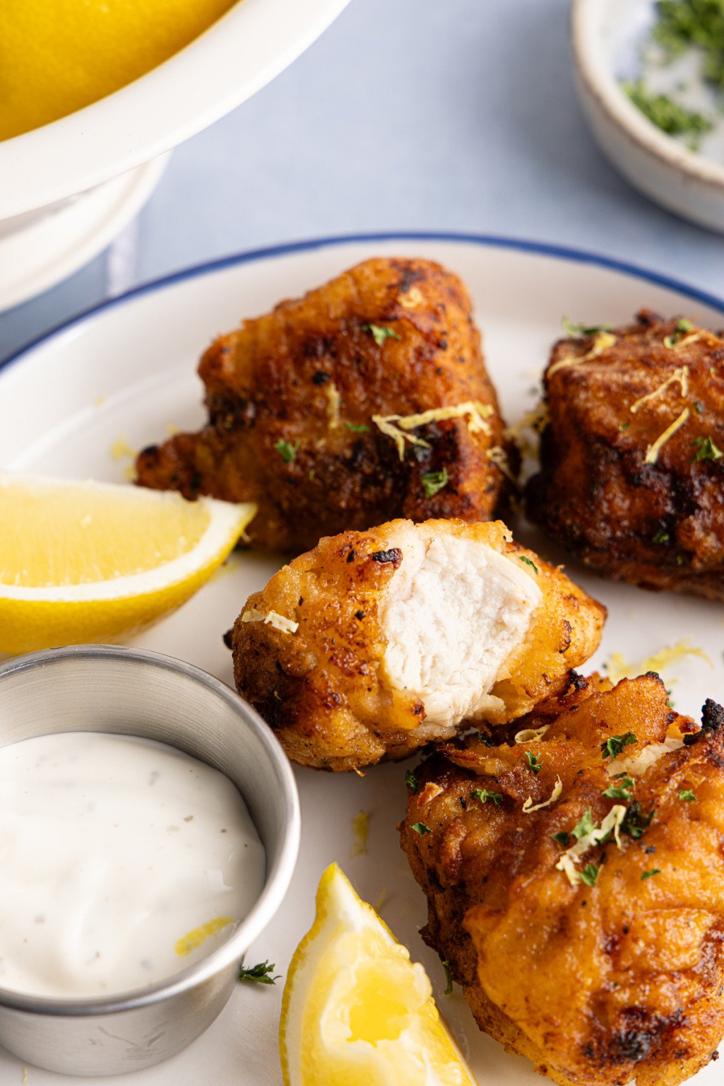 Lemon Pepper Boneless Chicken Wings