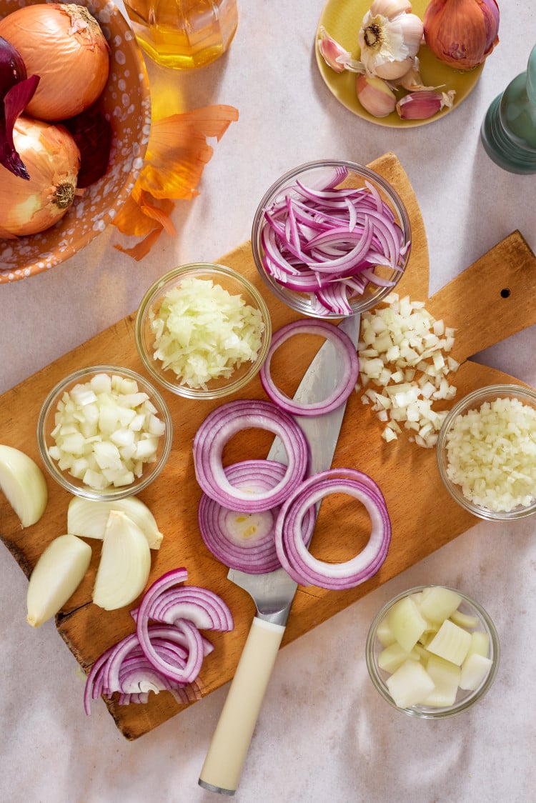 How To Cut An Onion (7 Ways!) • Kroll's Korner