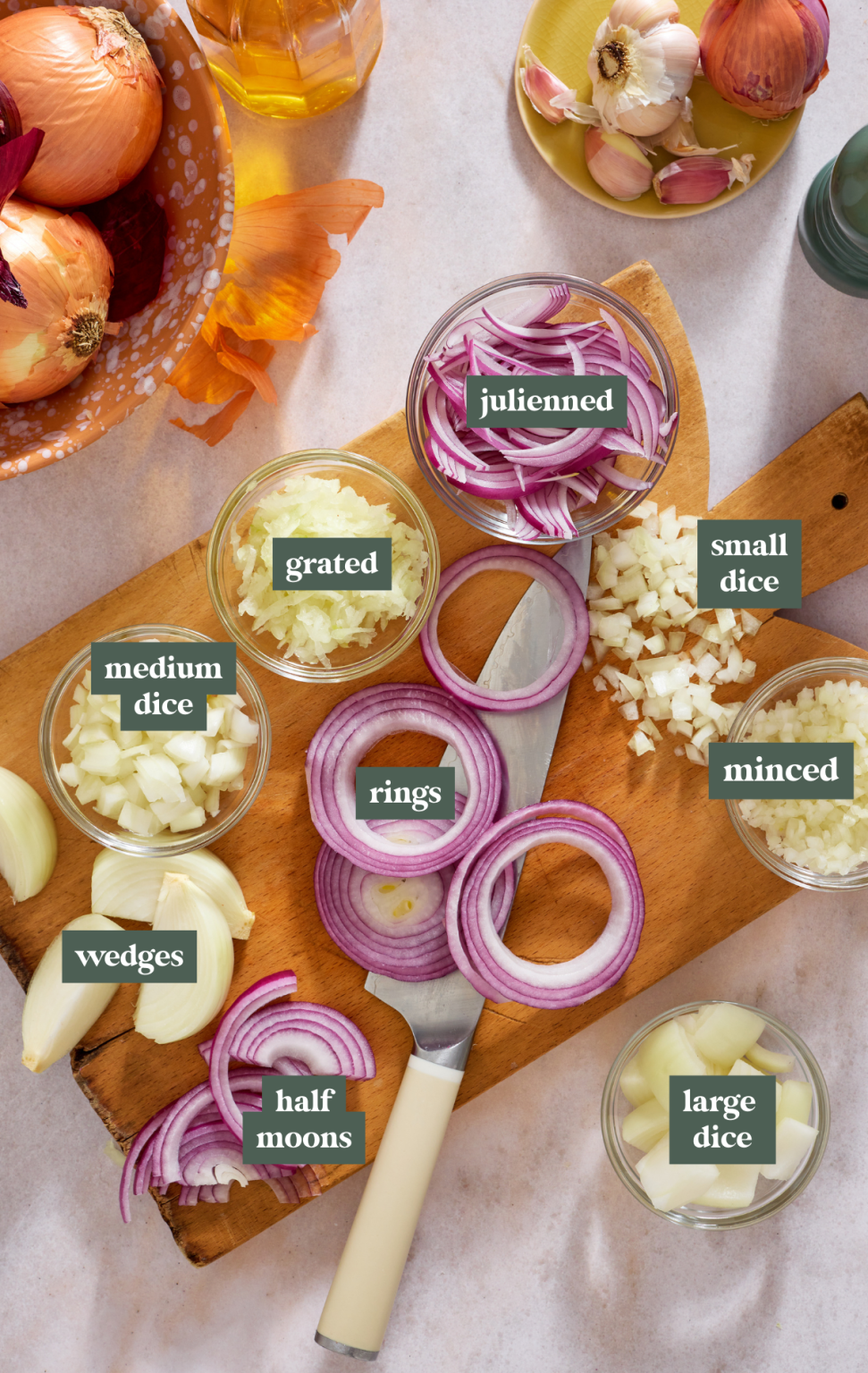 How To Cut An Onion (7 Ways!) • Kroll's Korner