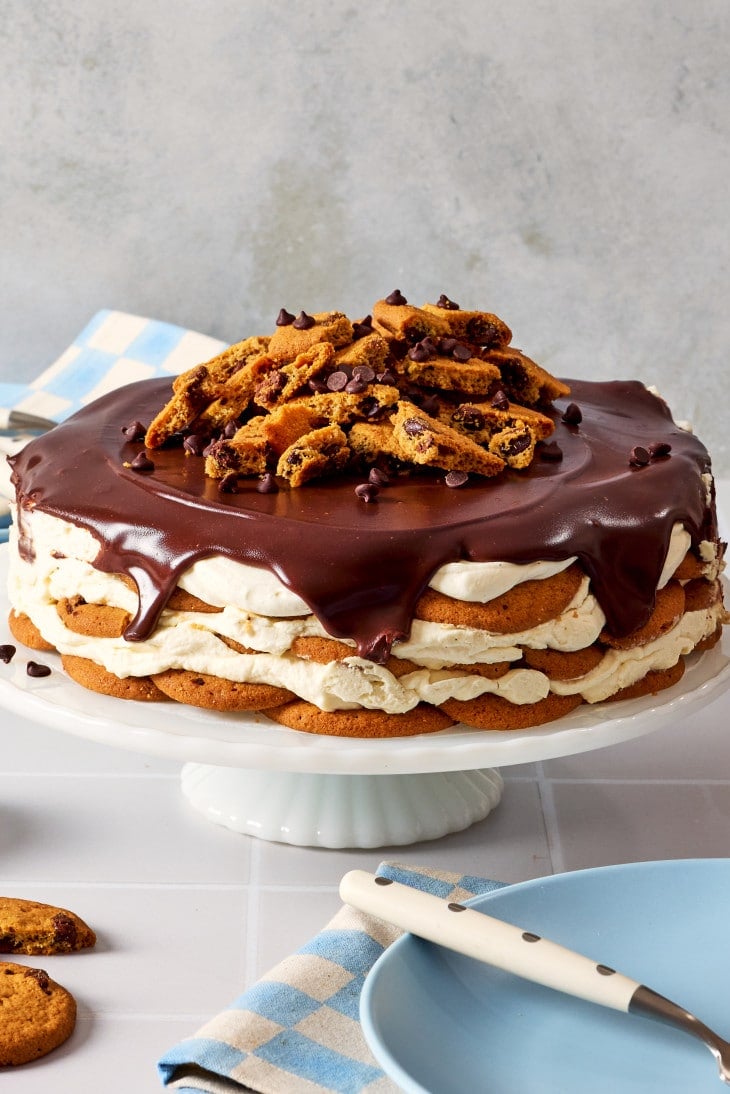 Chocolate Chip Cookie Icebox Cake
